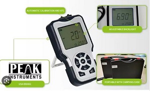 Máy đo PH cầm tay P-510 Peak Instrument - KHO VẬT TƯ THIẾT BỊ